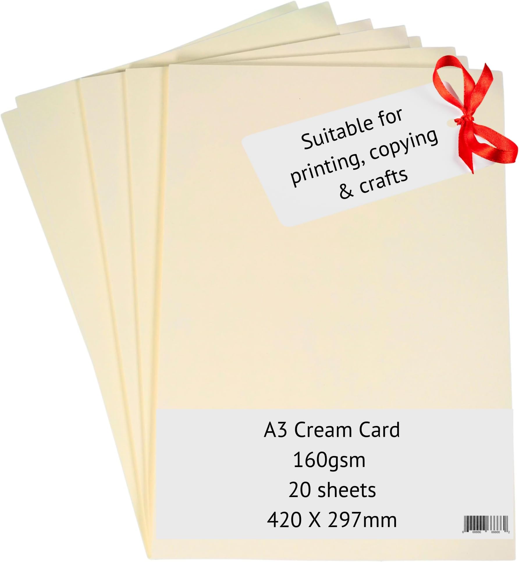 A3 Bright Blue Card Paper Printer - 180gsm 20 Sheets - Coloured Craft ...