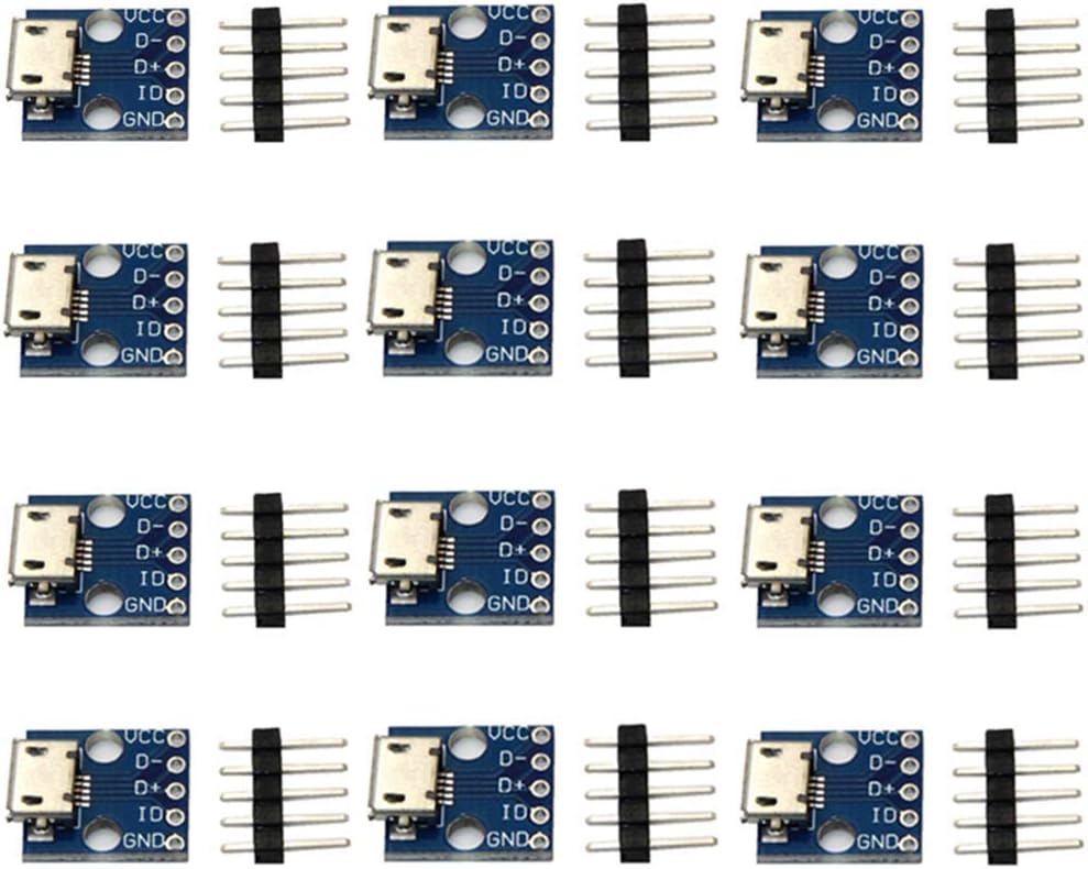Amazon.com: Micro USB Type Interface Power Adapter Board 5V line Module ...