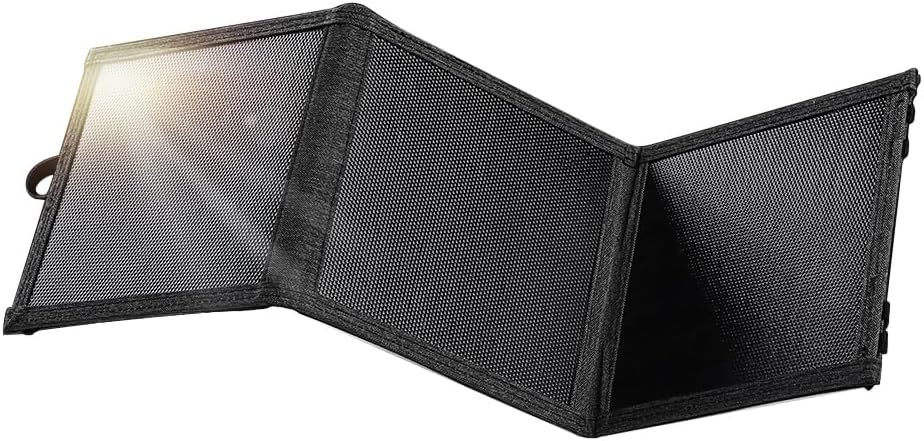 Amazon.com: ULiXWH 21W Portable Solar Panel, Foldable Solar Panel ...