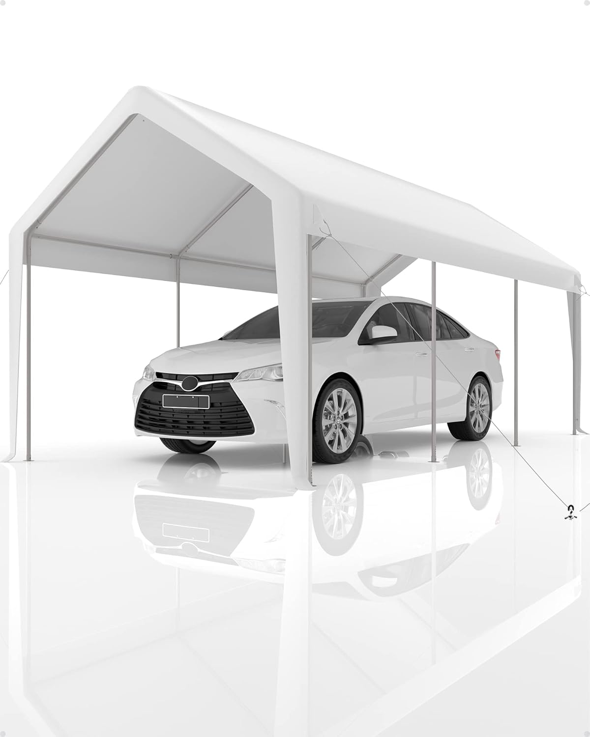 Amazon.com: GarveeLife 20'x 13'x 11' Windproof Carport Top Replacement ...