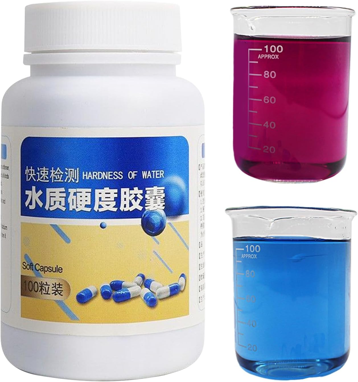 Water Hardness Test Kit - Hard Water Testing Tool | Hardness Test for ...