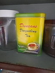 Duncans Darjeeling Tea, 100% Orthodox Tea (250g x 2 Tin Caddy pack ...