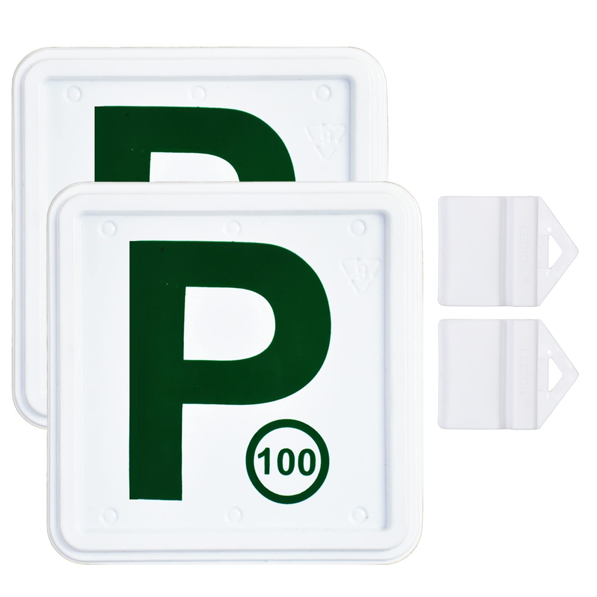2PCS Green P Plate Plastic with Speed Limit Display for NSW : Amazon ...