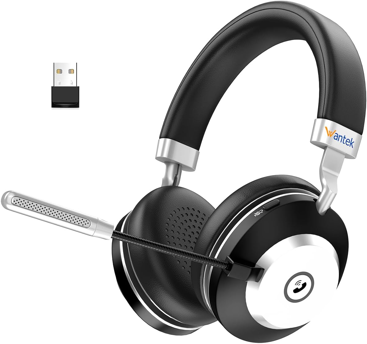 Wantek Casque Bluetooth sans Fil avec Micro, Casque sans Fil avec ...