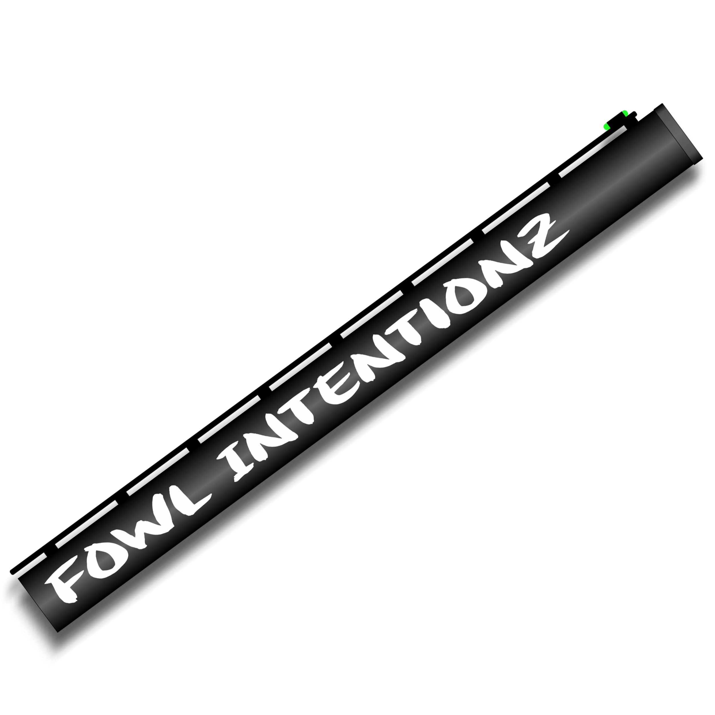 Amazon.com: Gun Barrel Decals Fowl Itentionz Waterfowl Shotgun Sticker ...