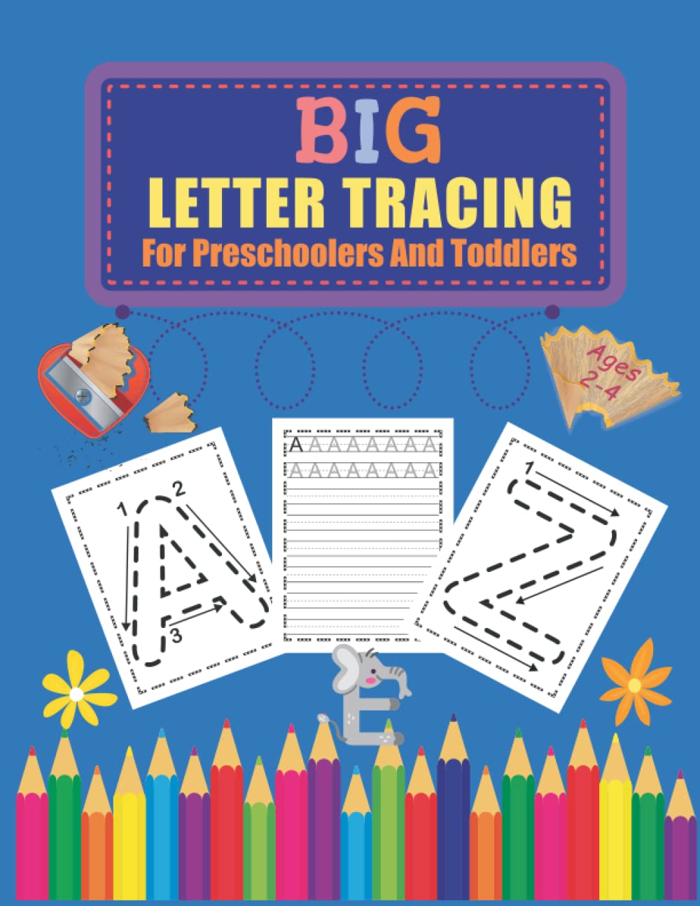 Buy BIG Letter Tracing for Preschoolers and Toddlers ages 2-4 ...