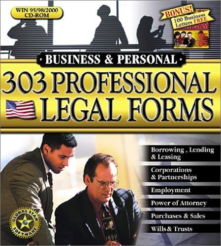Amazon.com: 303 Professional Legal Forms