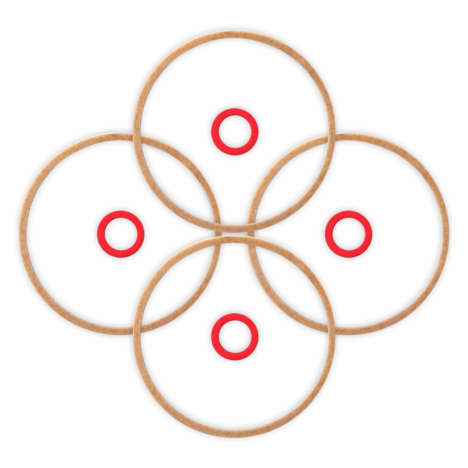 Amazon.com: 4 Pcs 16010-883-015 Carburetor Bowl Gasket Kit, Carburetor ...