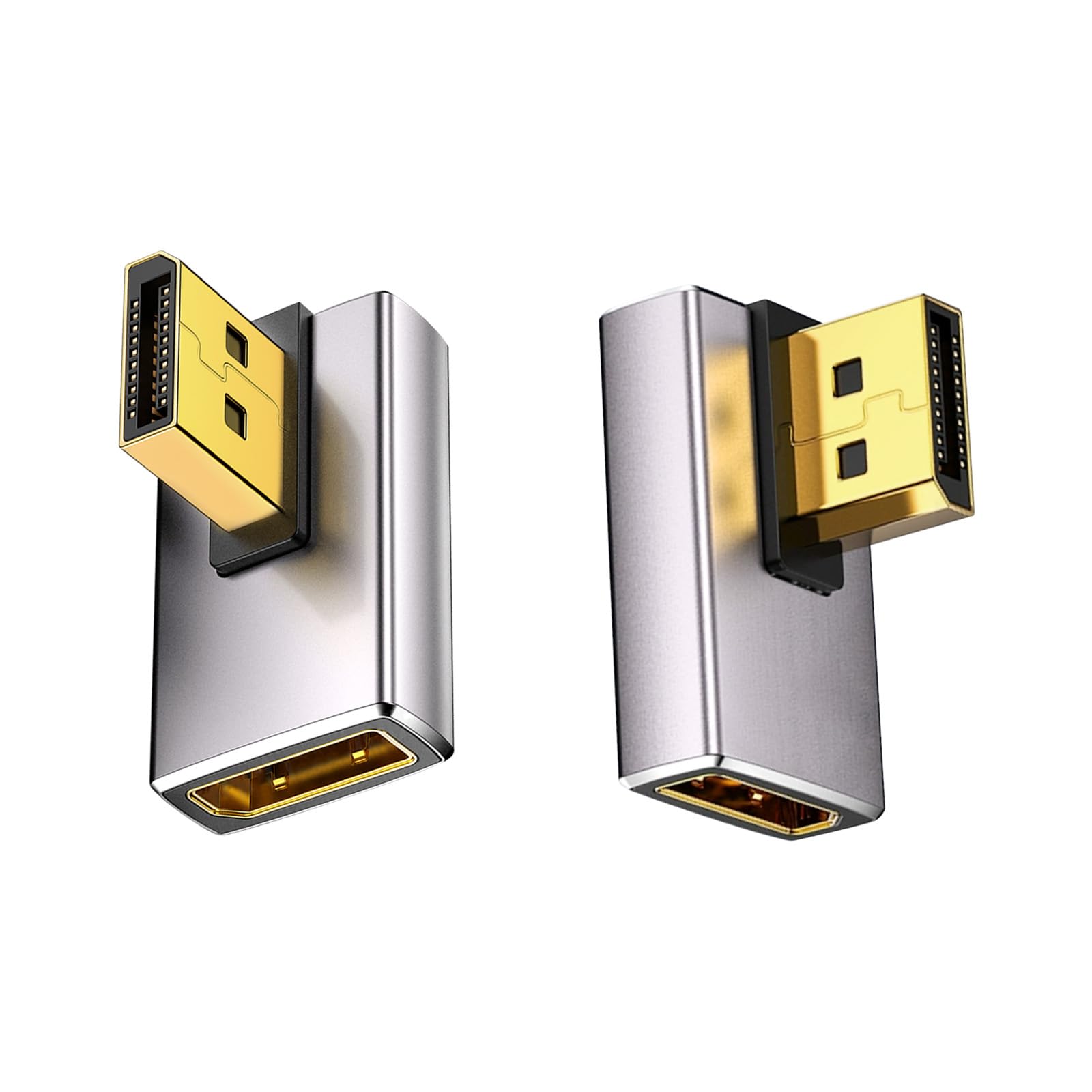 Amazon.com: Duttek 8K 90 Degree Display Port 1.4 Adapter, Left & Right ...