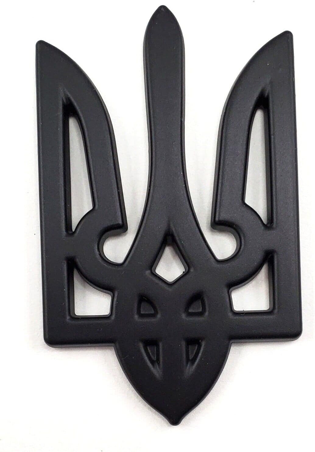 Amazon.com: Black Tryzub Ukrainian Trident car Emblem 3D Sticker Auto ...