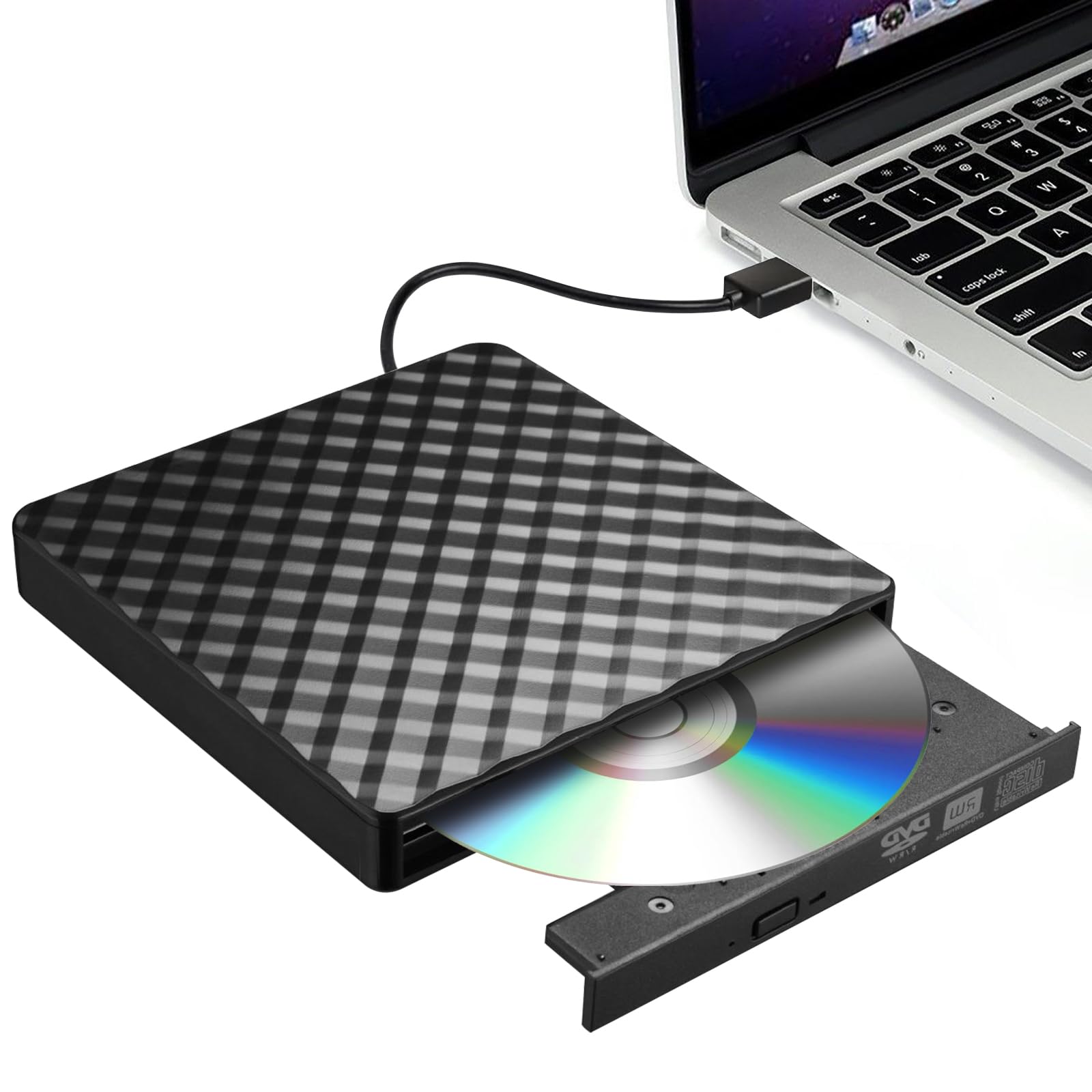 KIDS CHOICE Lector de CD/DVD Externo USB 3.0 para Laptop, DVD Portátil ...