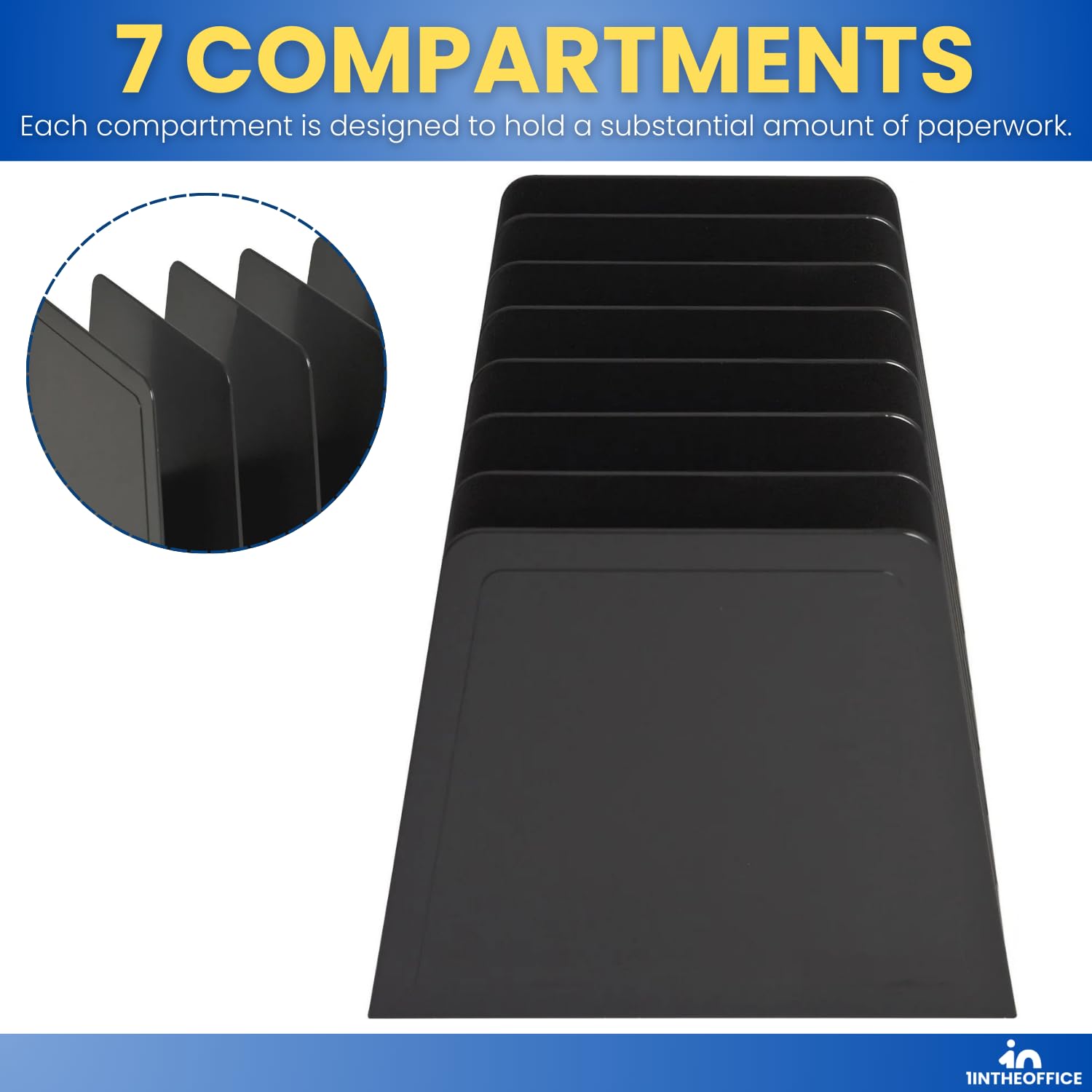 Snapklik.com : Desktop File Organizer Vertical, Mail Organizer, 7 ...