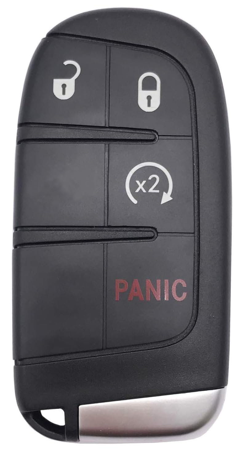 Snapklik.com : 4 Buttons Replacement Key Fob Cover Fit For Dodge ...