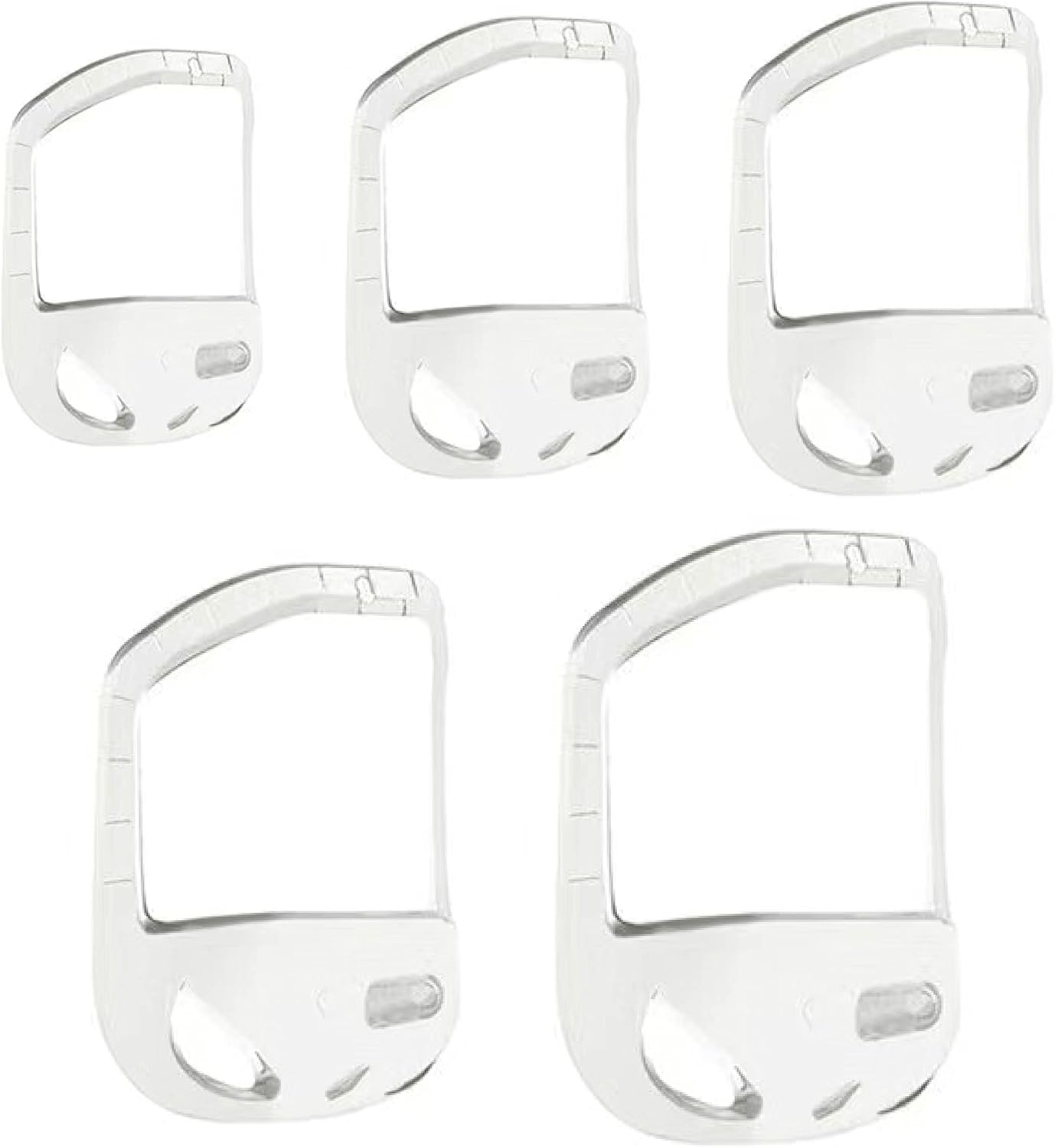 Amazon.com : DADYOUPIN 5 Size Set Goatee Styling Templates, Beard ...