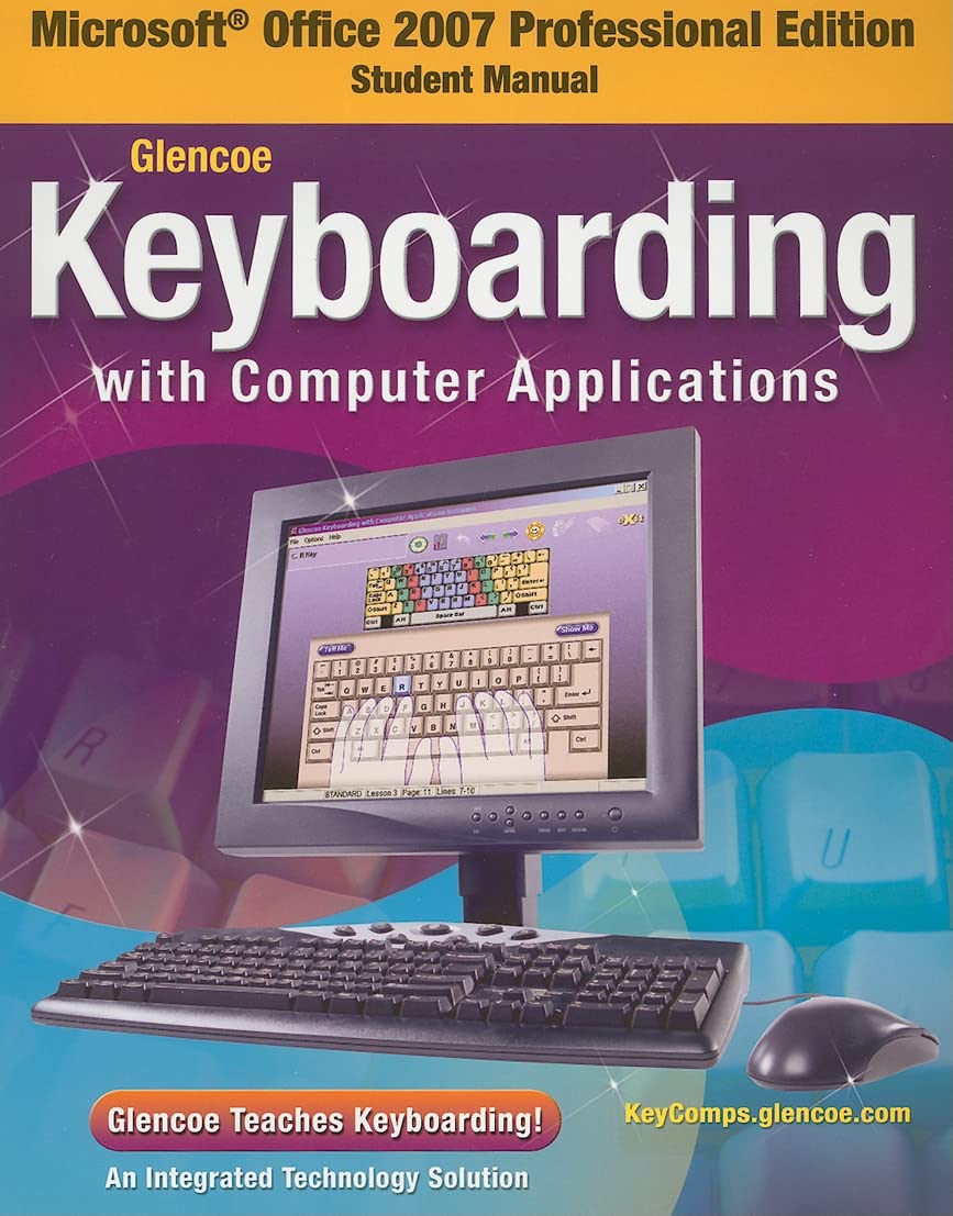 Amazon.com: Glencoe Keyboarding With Computer Applications, Microsoft ...