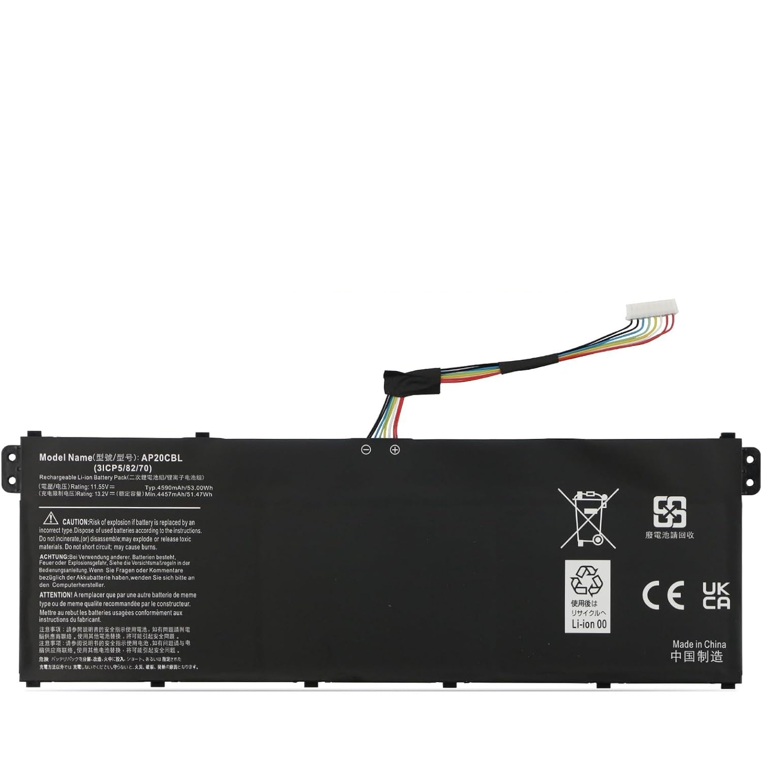 WISTAR AP20CBL Laptop Battery for Acer Aspire 5 A515-45 A515-46 A515-56 ...