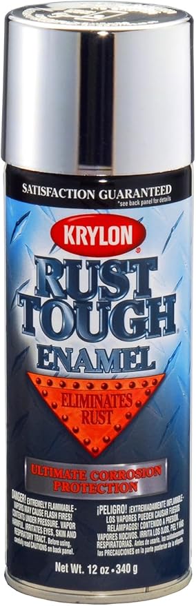 Amazon.com: Krylon K09232007 'Rust Tough' Silver Metallic Rust ...