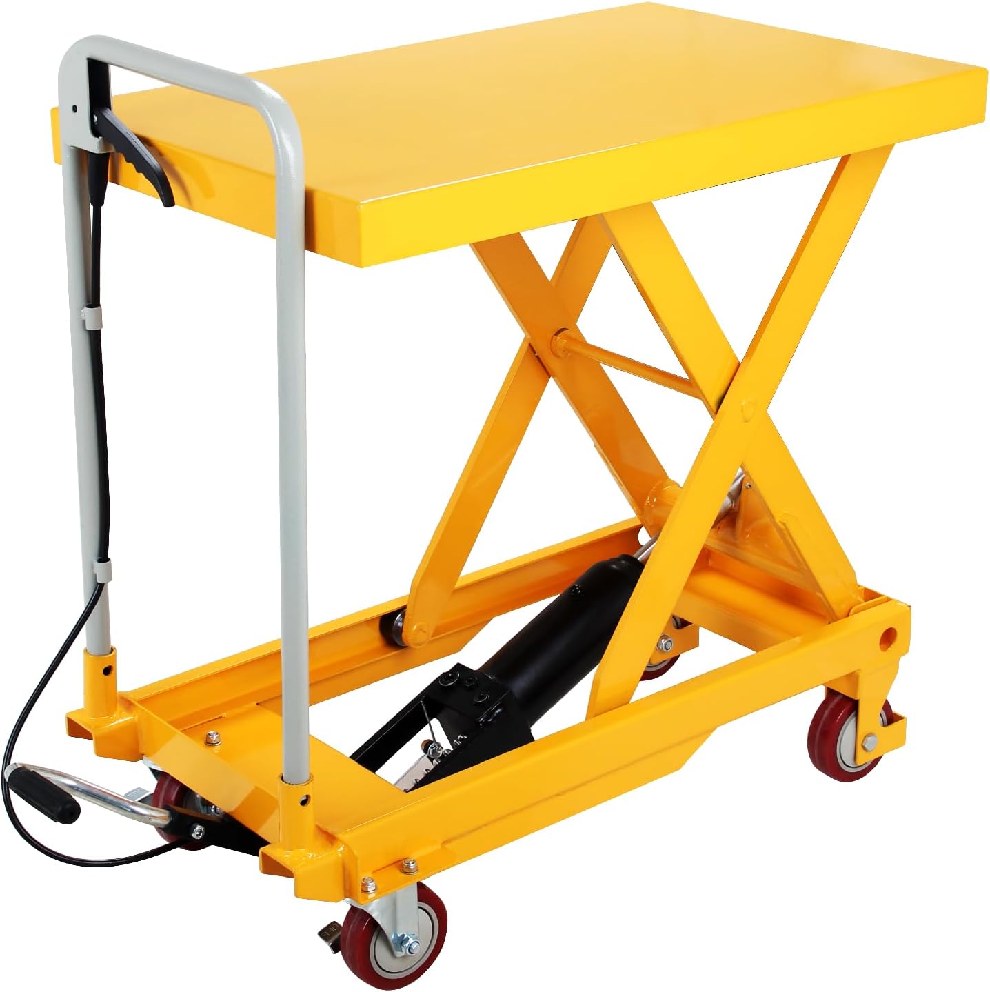 Amazon.com: Migoda Hydraulic Lift Cart, 9" to 28.5" Lifting Height ...