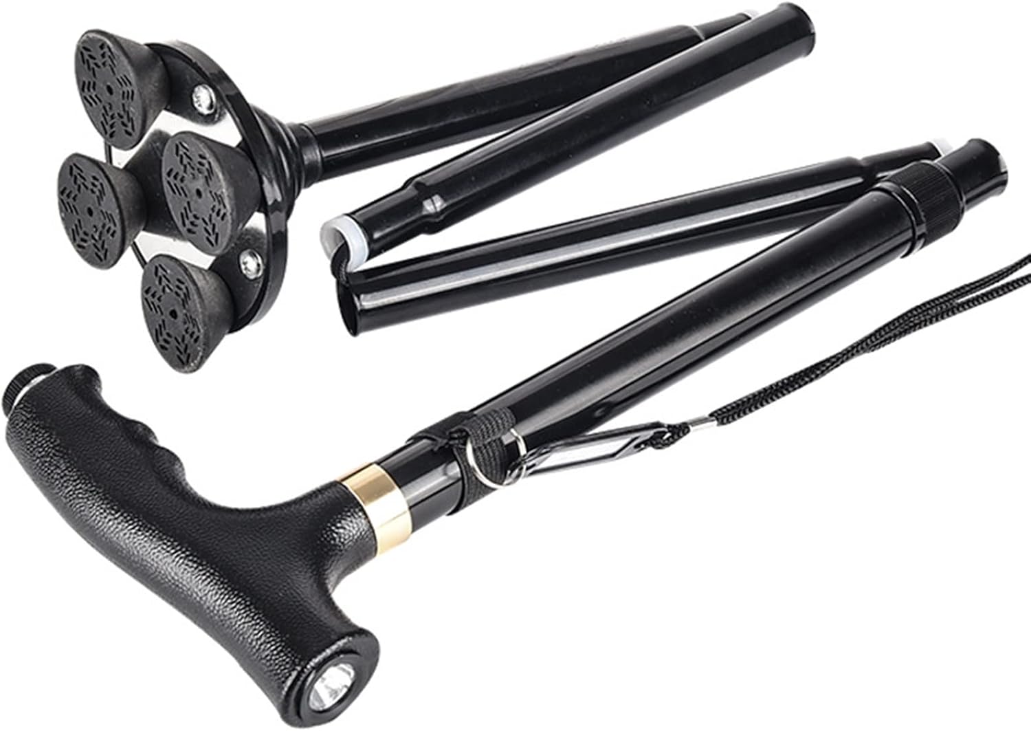 Amazon.com: Folding Walking Cane for Elderly Lightweight Retractable ...