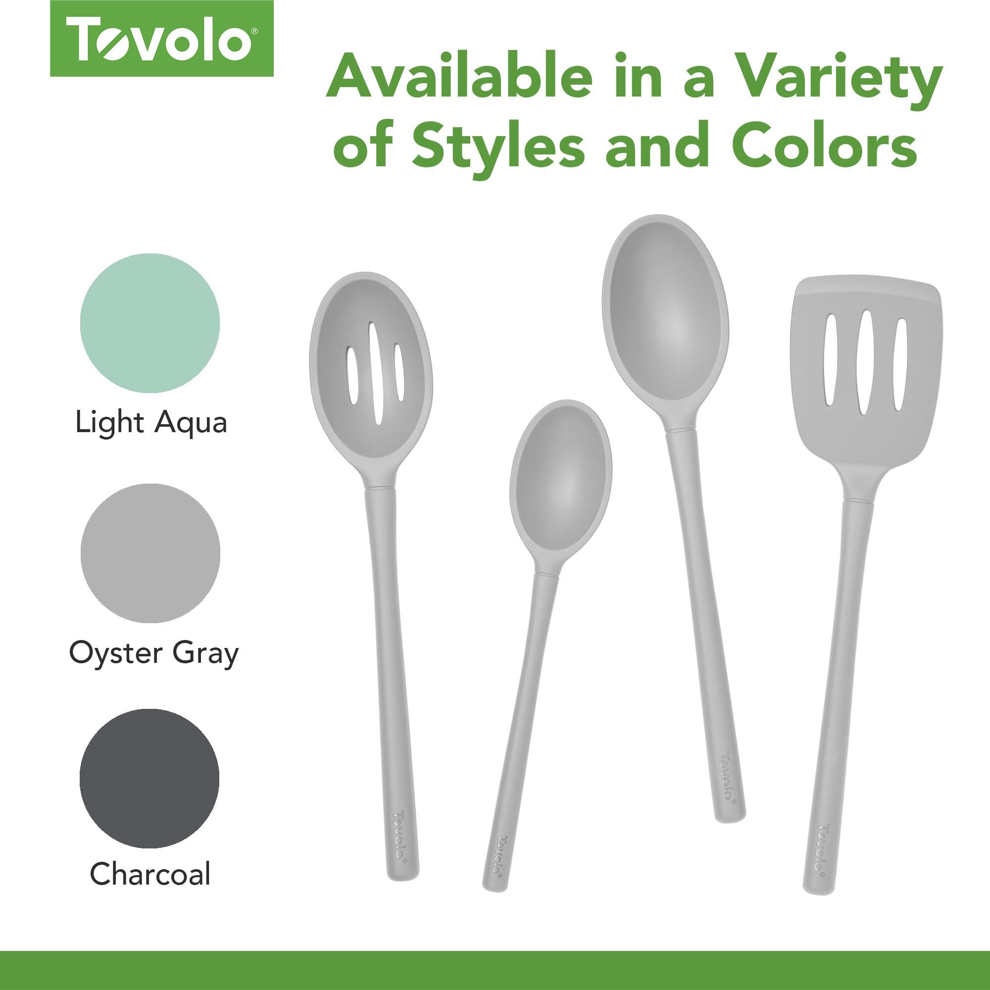 Snapklik.com : Tovolo Flex-Core Non-Stick All Silicone Slotted Deep ...