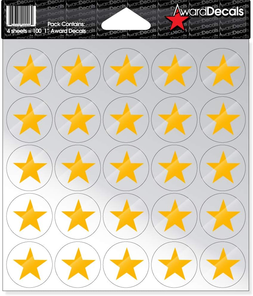 Amazon.com: Award Decals Football Helmet Award Decals (100 Stickers ...