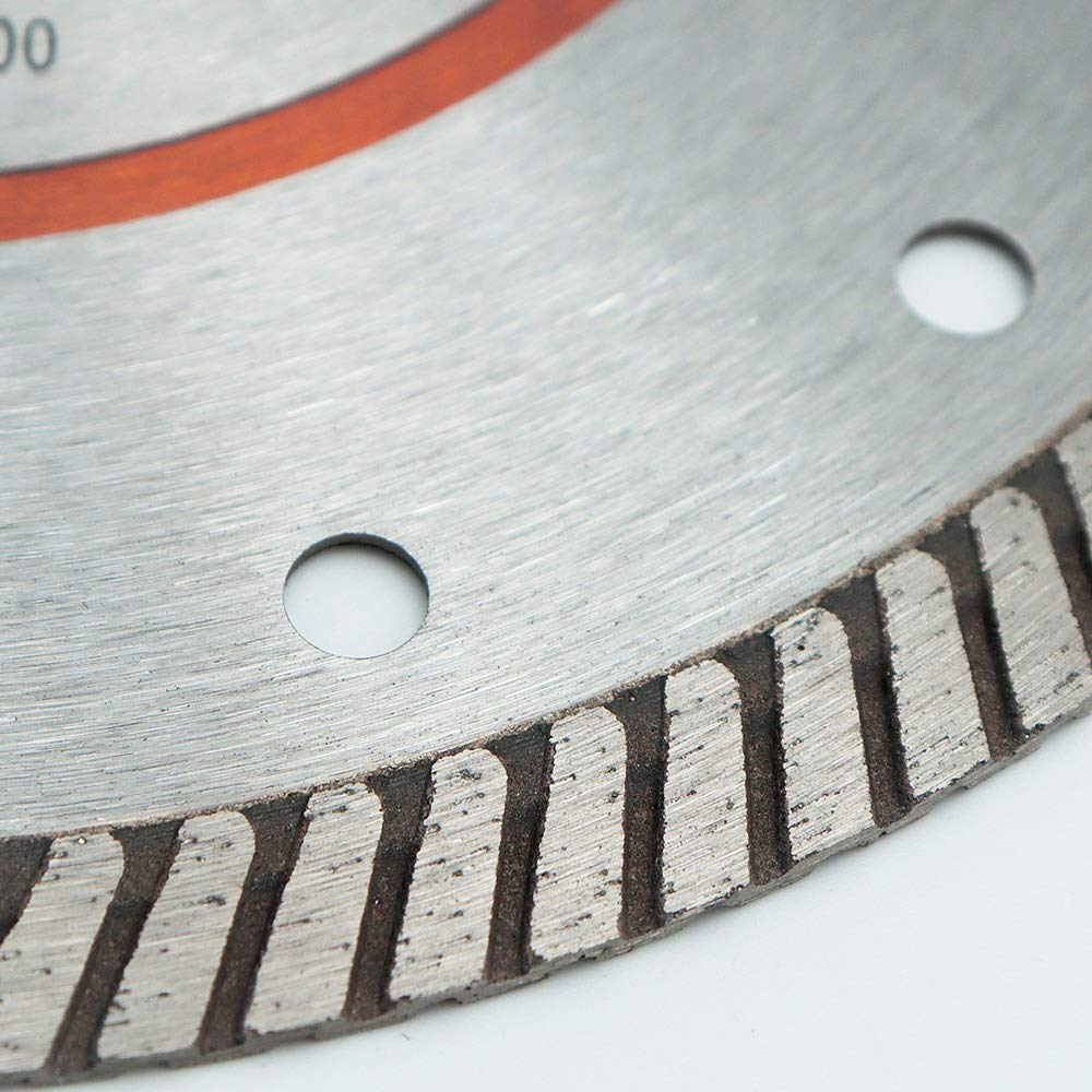 Snapklik.com : BGTEC Diamond Tile Blade,1pc 7" Super Thin Turbo Rim ...