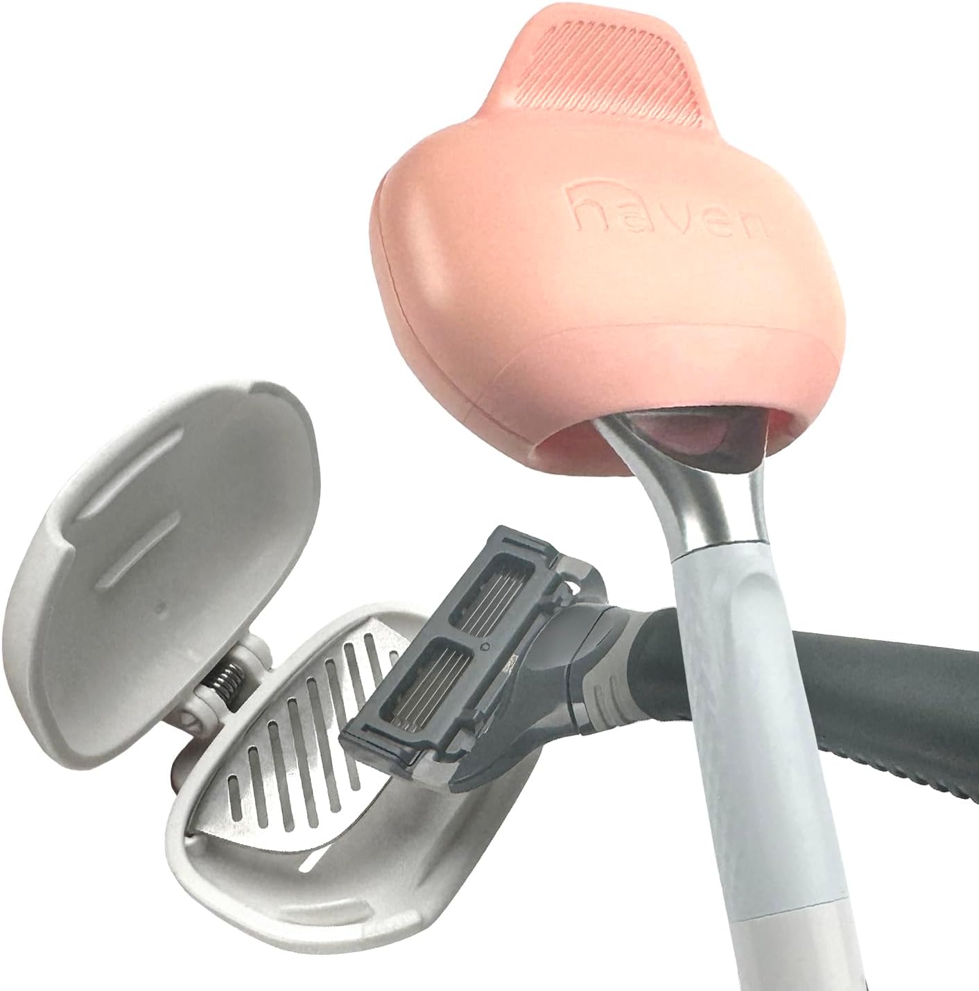 Amazon.com: Transparent Portable Travel Men Manual Razor Protector ...