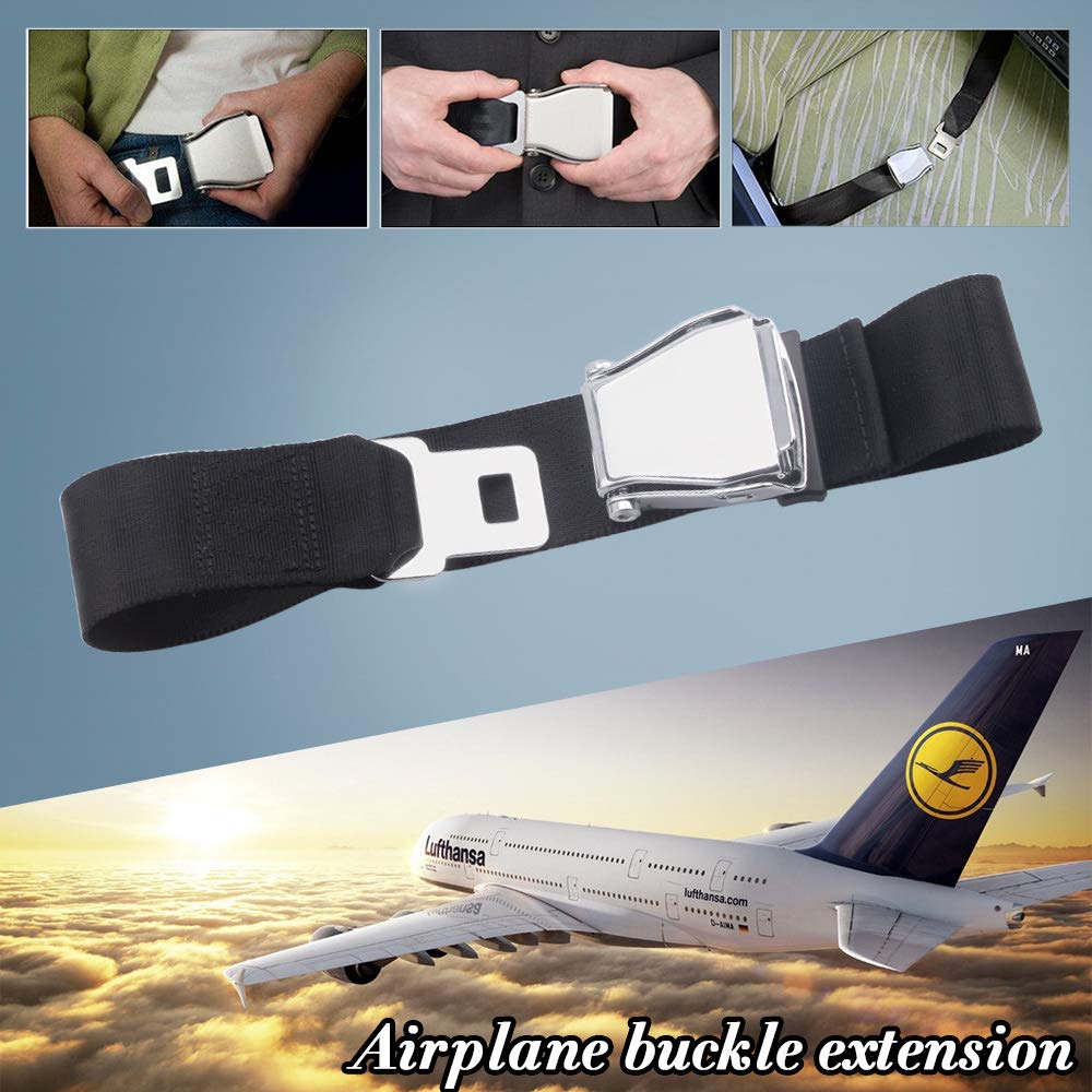 Snapklik.com : RASTP Adjustable Airplane Seat Belt Extender - FITS All ...
