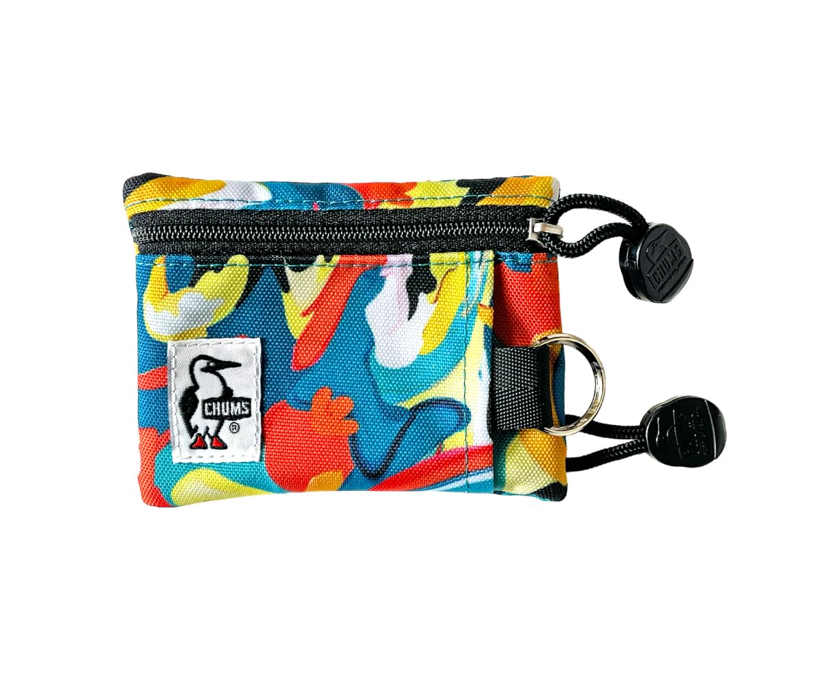 Amazon | [チャムス] Recycle Key Coin Case・Marble メンズ | 小銭入れ