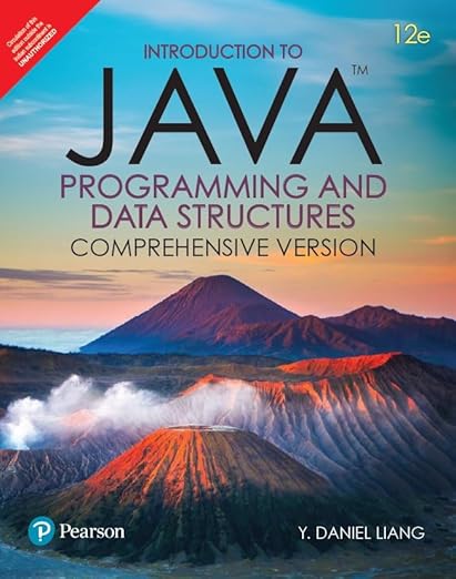 Buy Introduction To Java Programming And Data Structures Comprehensive Version 12th Edition By