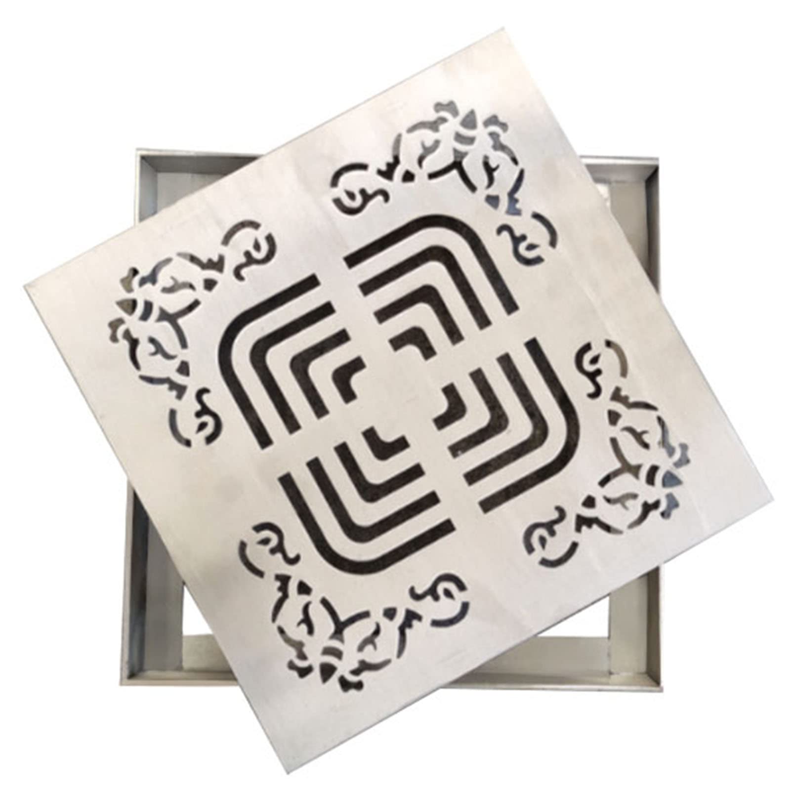 Buy Stainless Steel Drain Strainers Grate, Sewer Cover Plate Grid ...