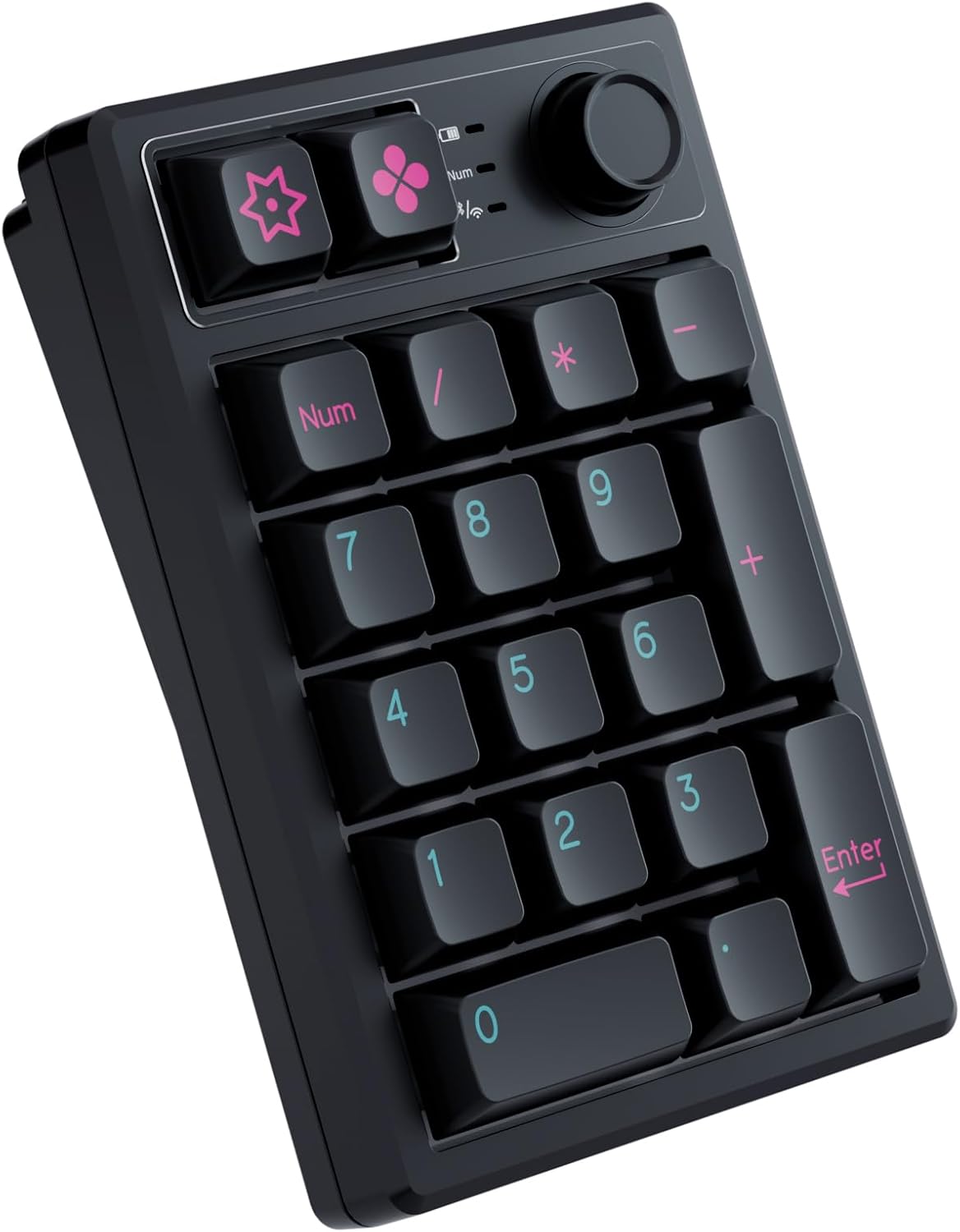 Amazon.com: KEYCOOL K19 Wireless Numeric Keyboard, Mechanical Number ...