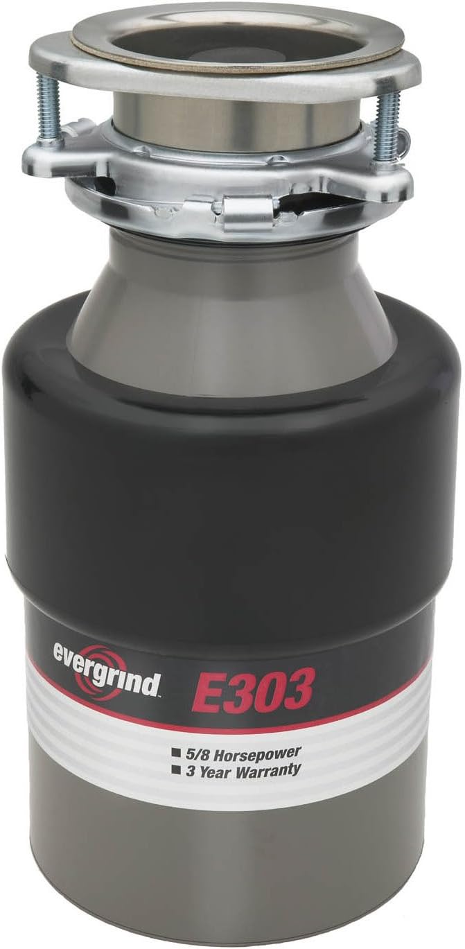 InSinkErator EVOLUTION 1HP 1 HP, Advanced Series Continuous Feed Food ...