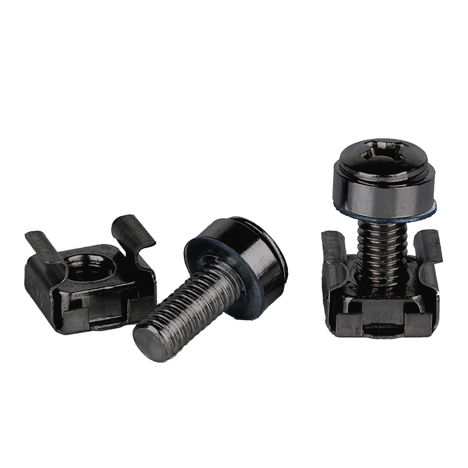 Buy M5 x 16mm Rack Mount Cage Nuts, Screws and Washers for Rack Mount ...