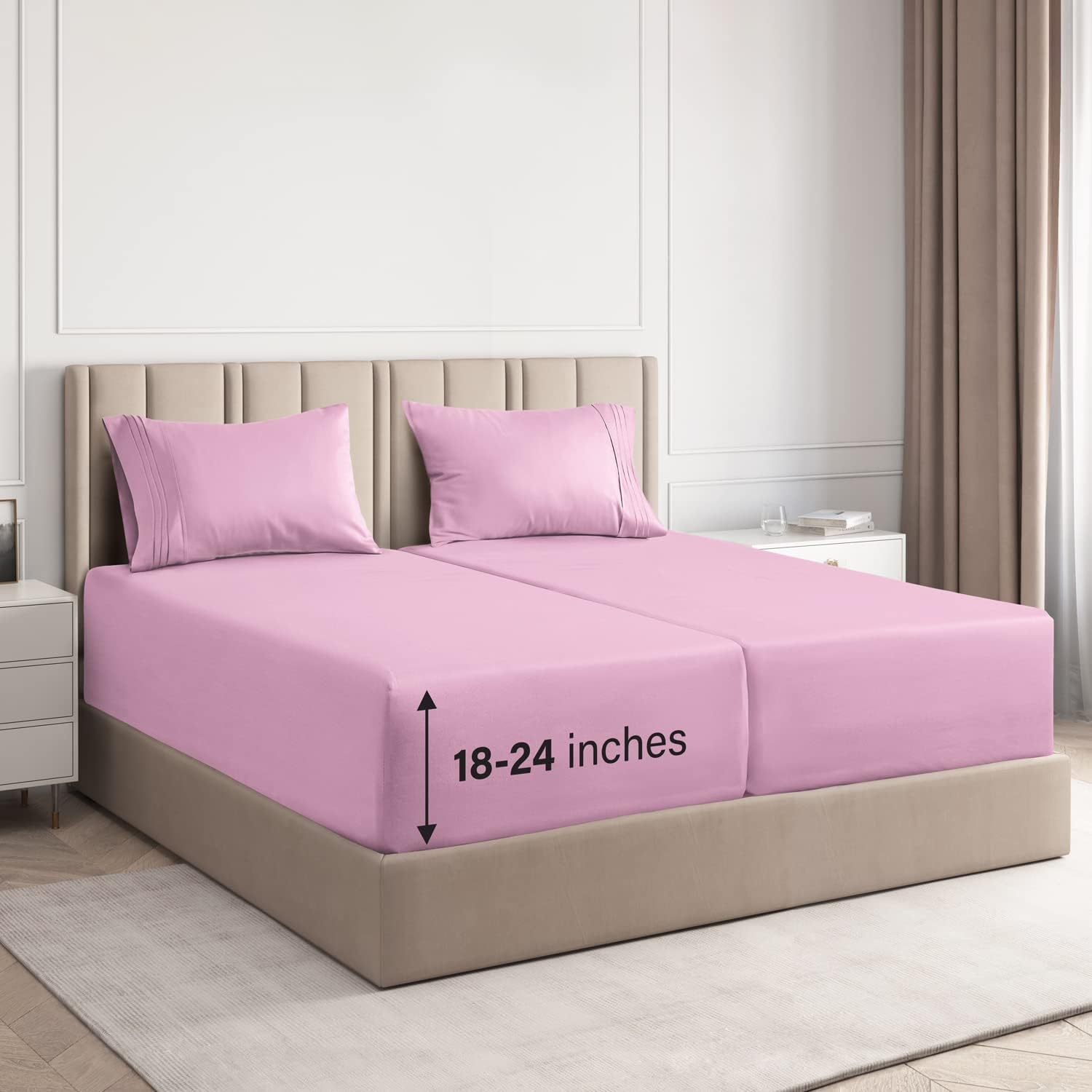 Extra Deep Pocket Sheets 5 Piece Sheet Set Split King Size Sheets extra-deep-pocket-sheets-5-piece-sheet-set-split-king-size-sheets