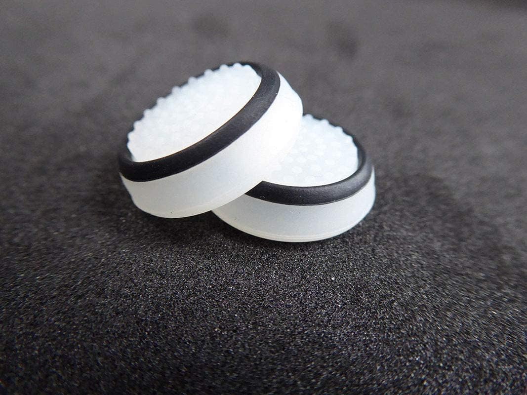 Amazon.com: 2PCS Joystick Cap Silicone Rubber Thumb Stick Grip Caps for ...