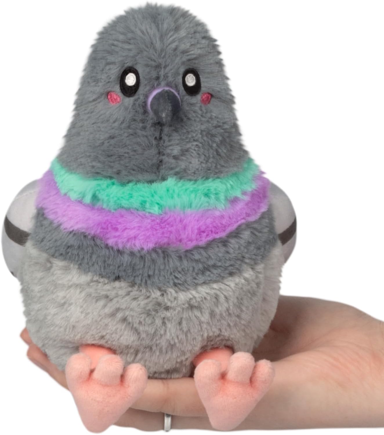 Amazon.com: Squishable - Snugglemi Snackers Pigeon - Birds Collection ...