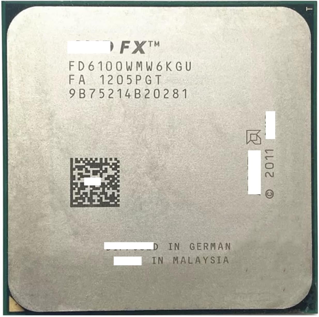 CPU FX-6100 FX 6100 FX6100 3.3 GHz Six-Core CPU Processor FD6100WMW6KGU ...