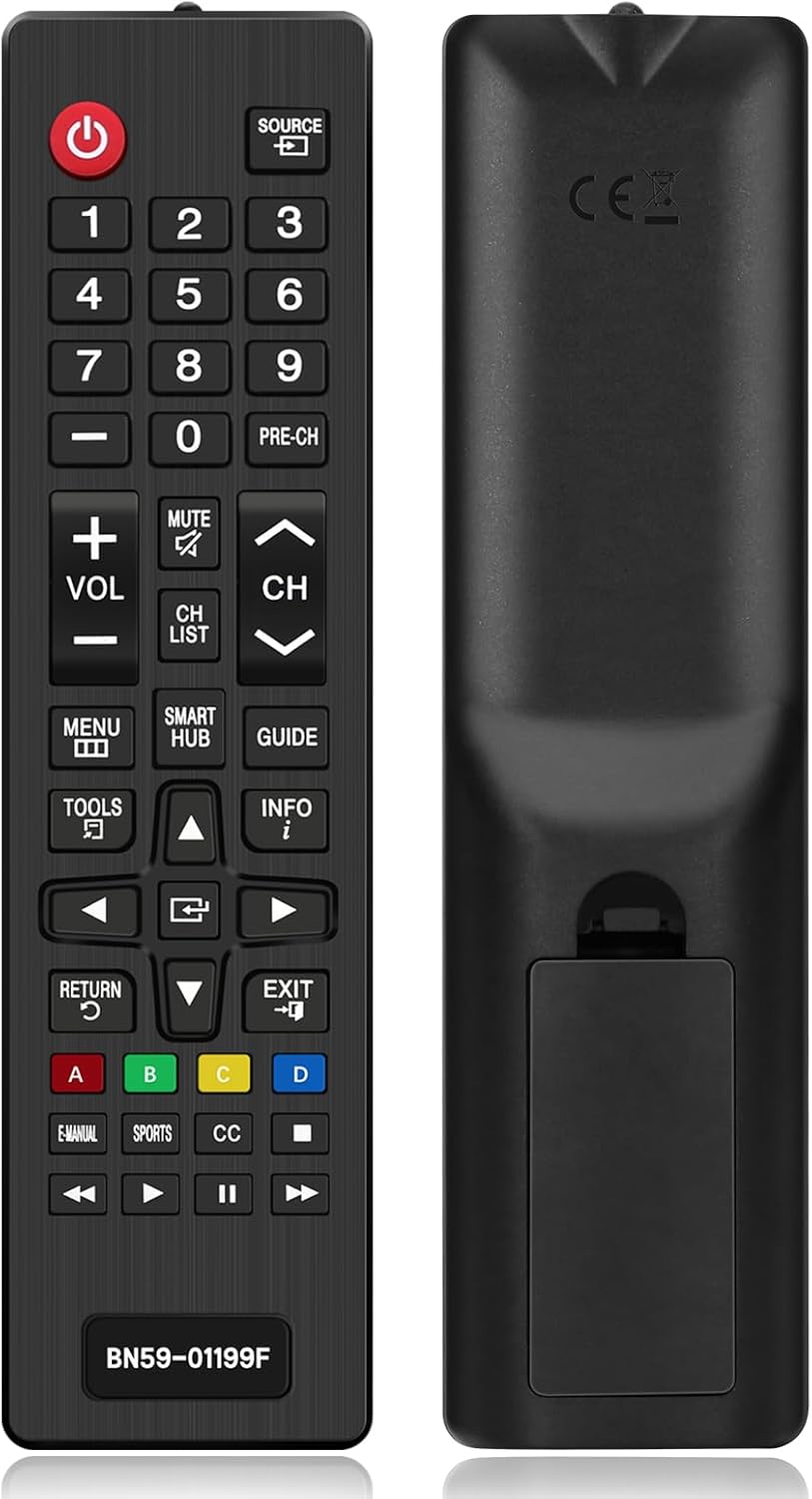 Universal Remote Control for All Samsung TV, Replacement for Samsung ...