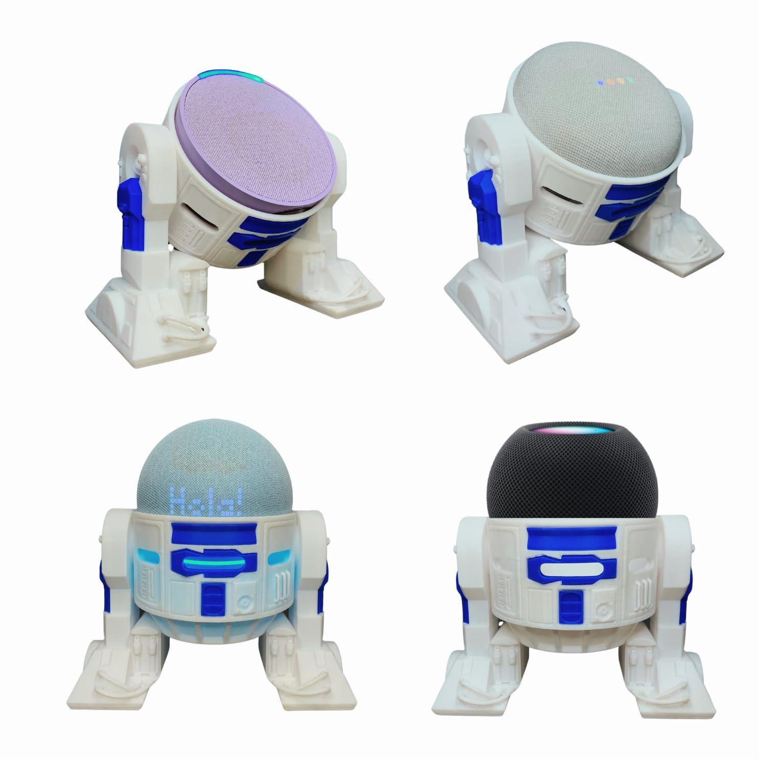 REHE-3D Soporte Base Astro Buddy R2-D2 para Asistente Virtual ...
