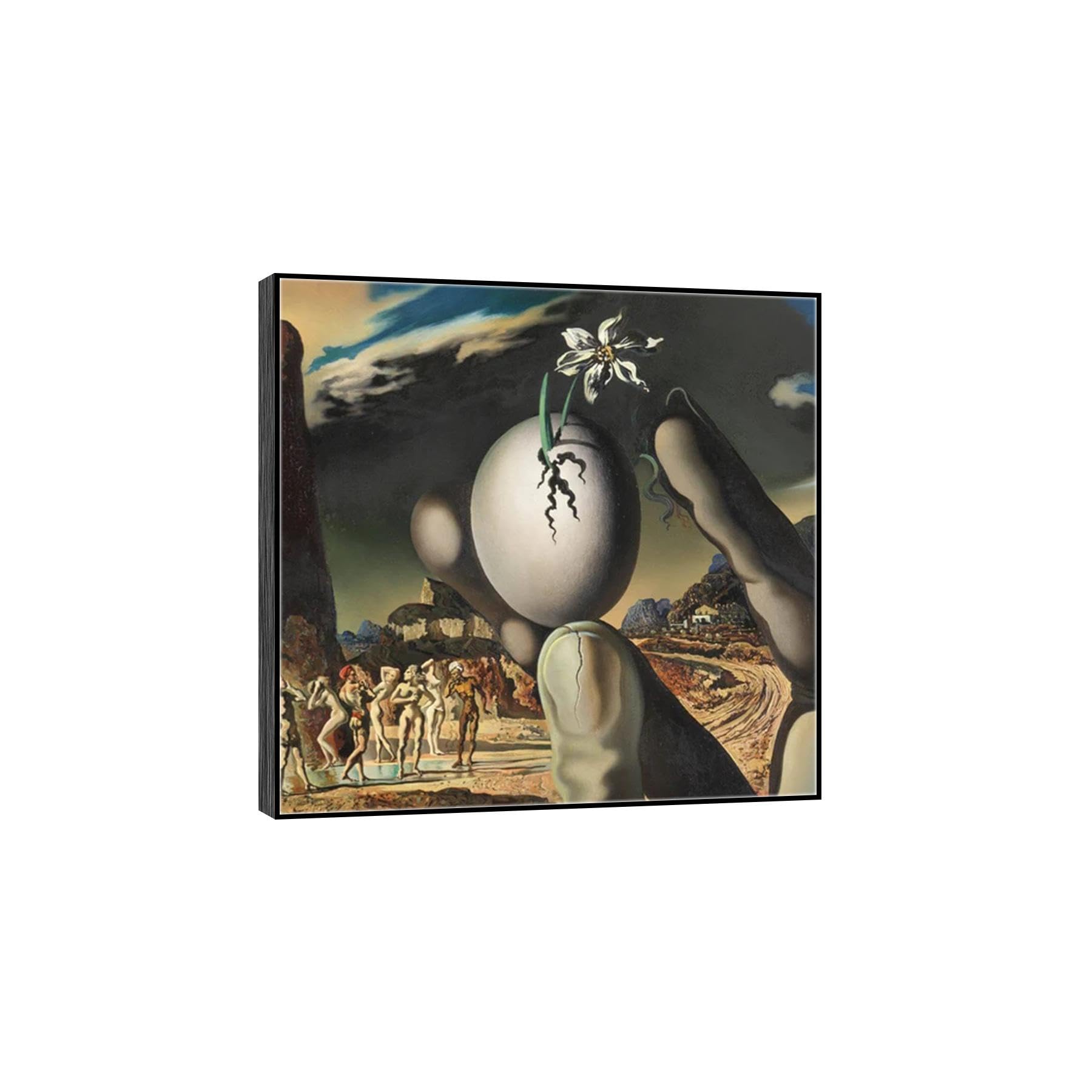Salvador Dali Paintings Metamorphosis Of Narcissus Dali, Metamorphosis