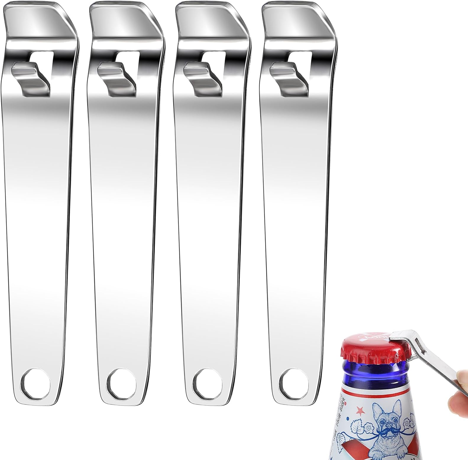 Amazon.com: 3 Pack Mini Vial Openers - Versatile Stainless Steel Oral ...