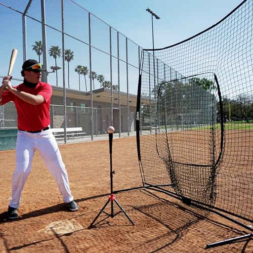 Snapklik.com : ZELUS 7x7ft Baseball Net For Hitting And Pitching ...