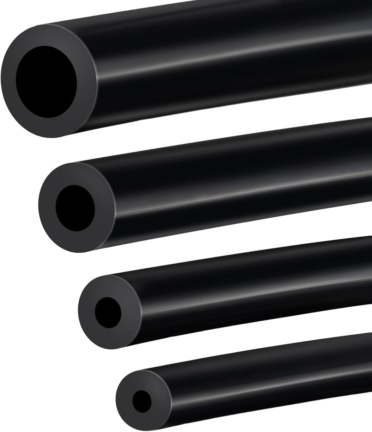 Amazon.com: GEPHYNM 4PCS Vacuum Hose Automotive, 5 FT 1/8 5/32 1/4 3/8 ...