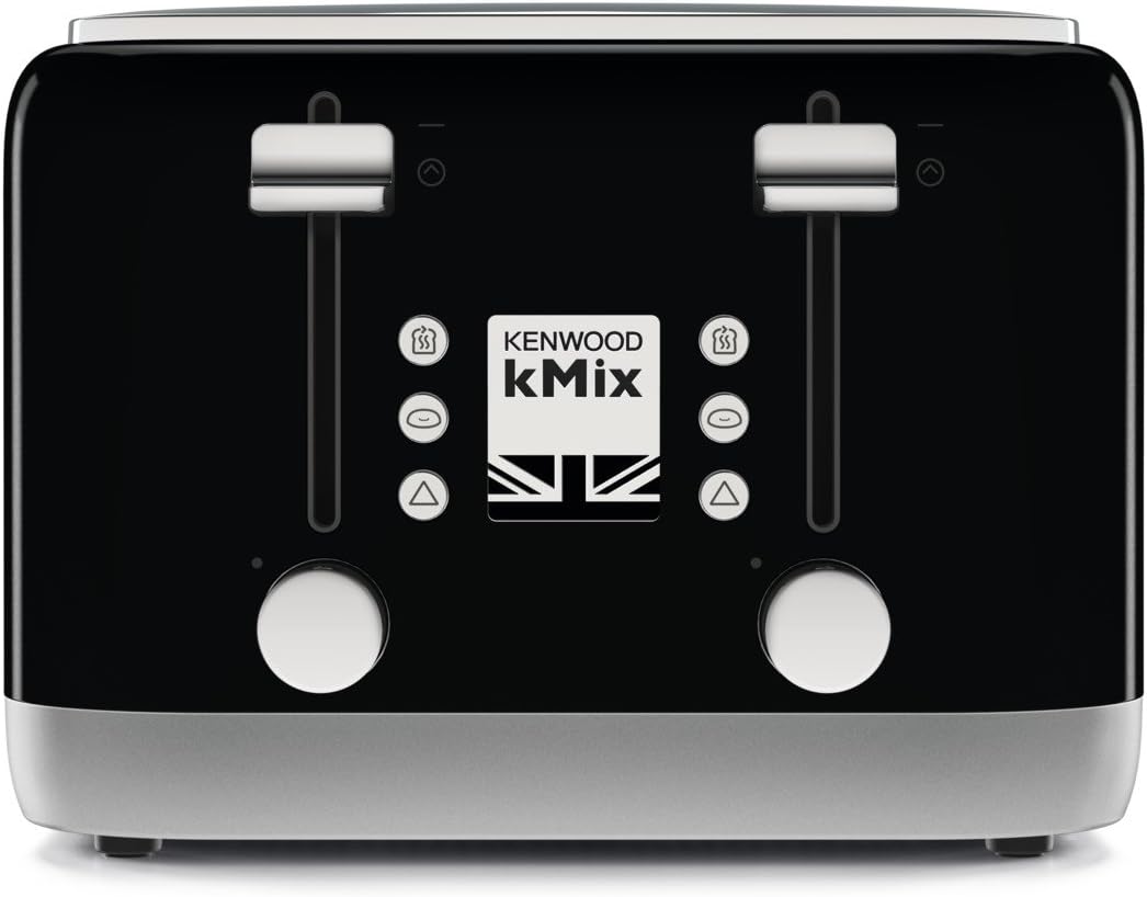 Kenwood kMix, 4 Slice Toaster, TFX750BK, Rich Black: Toasters: Amazon ...