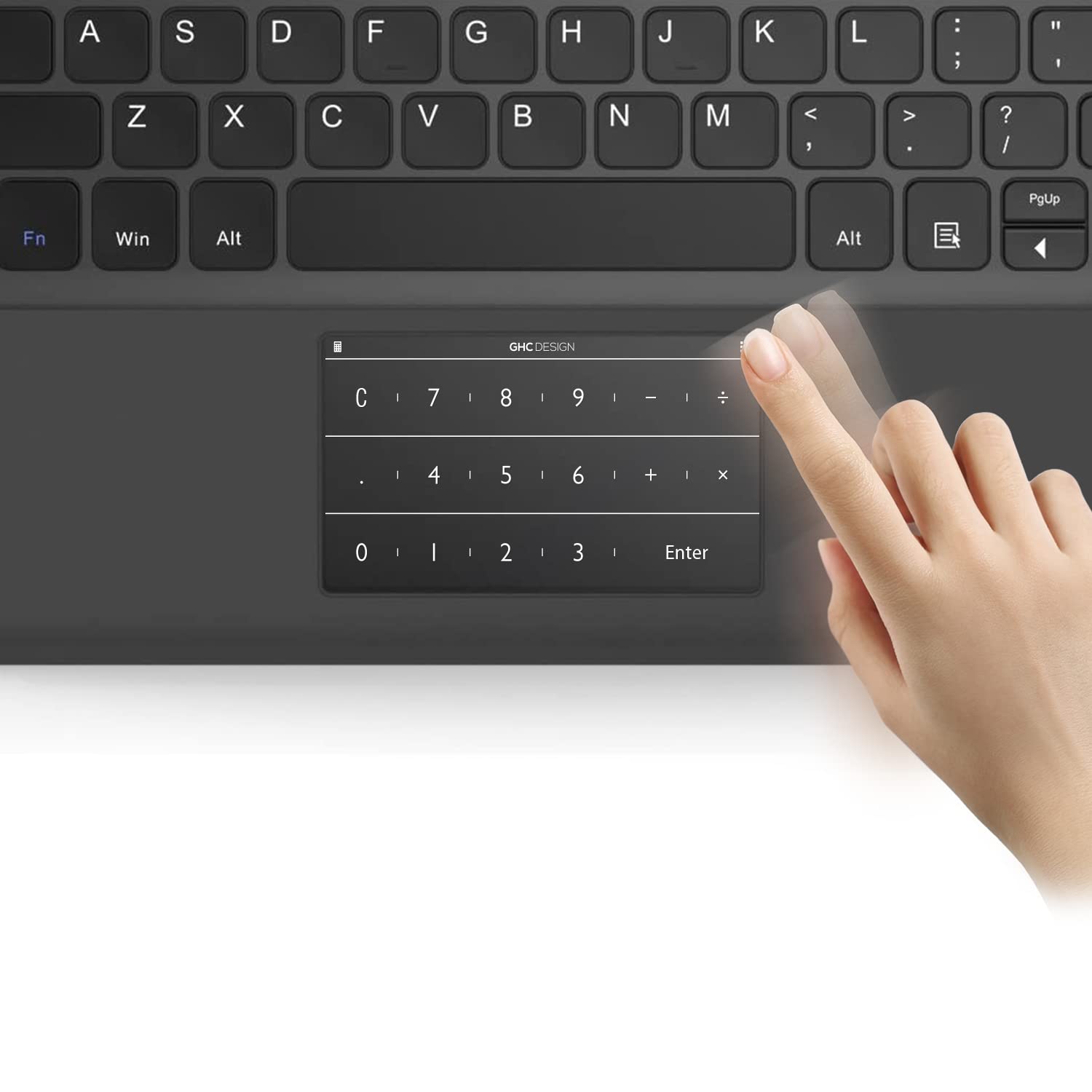 Amazon.com: Nums Smart Touchpad Numeric Keypad for Surface Pro 7/8/9/X ...