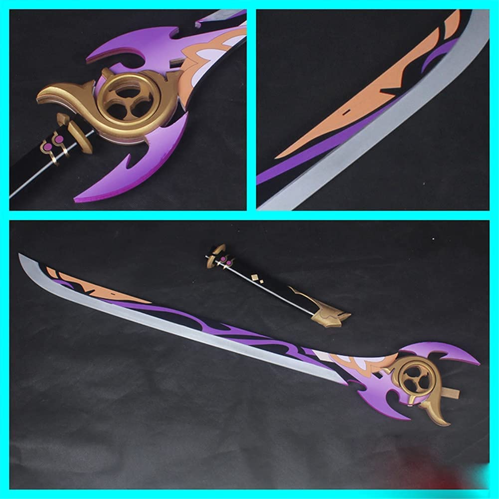 Genshin Impact cosplay Model,Game Raiden Shogun Baal Sword Kamisato ...