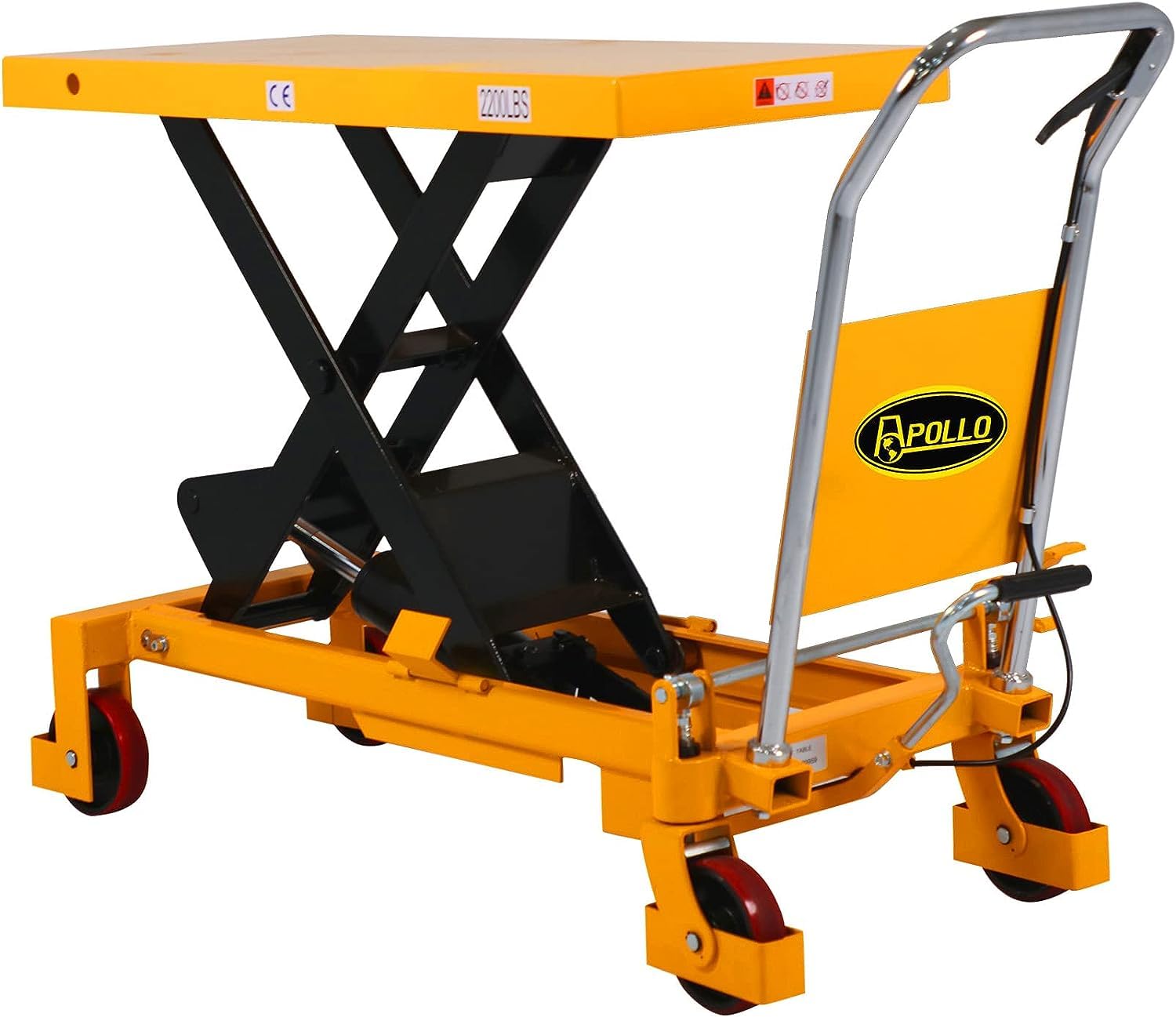 Amazon.com: APOLLOLIFT Hydraulic Lift Table, 2200lbs Capacity 39.4 ...
