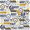 Amazon.com: United States Navy 50ct Vinyl Large Deluxe Stickers Variety ...