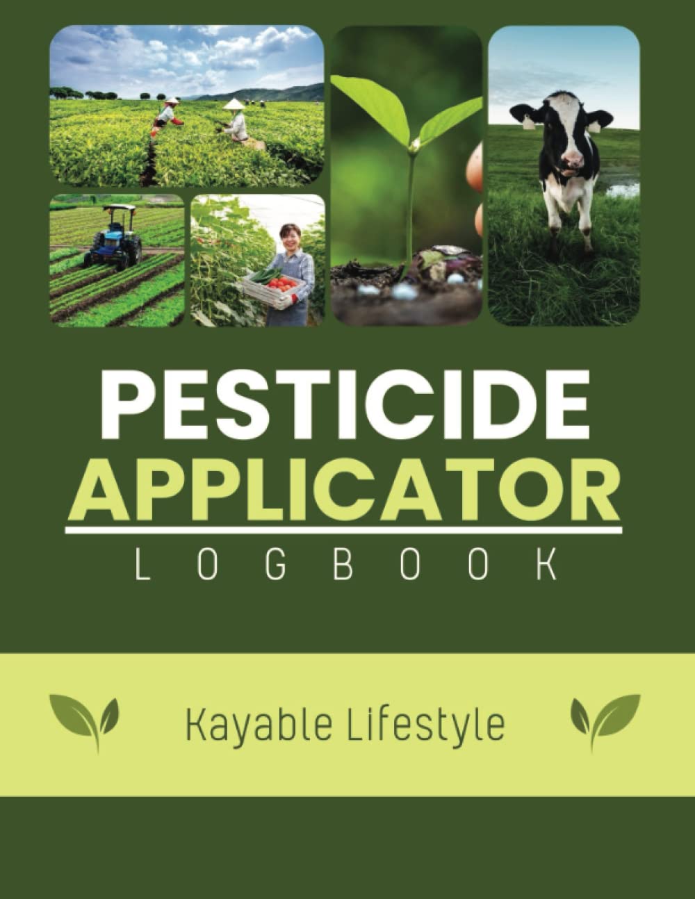 Pesticide Applicator Log Book: Pesticide Application Record Keeping ...